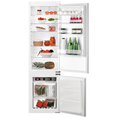 Встраиваемый холодильник Hotpoint B 20 A1 DV E/HA, серебристый