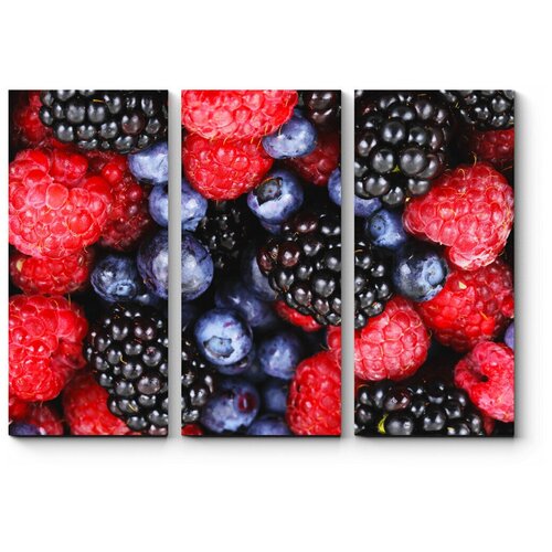 Модульная картина Сладкие ягоды 180x129