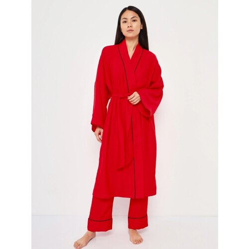 Халат-кимоно  Малиновые сны, размер 48-50, красный