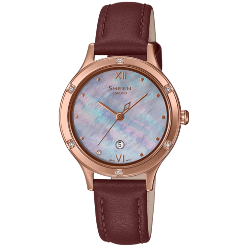 Наручные часы CASIO Sheen SHE-4546PGL-6A, розовый