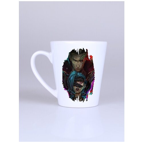Кружка СувенирShop Мультсериал "Аркейн / Arcane / League of Legends" 360 мл