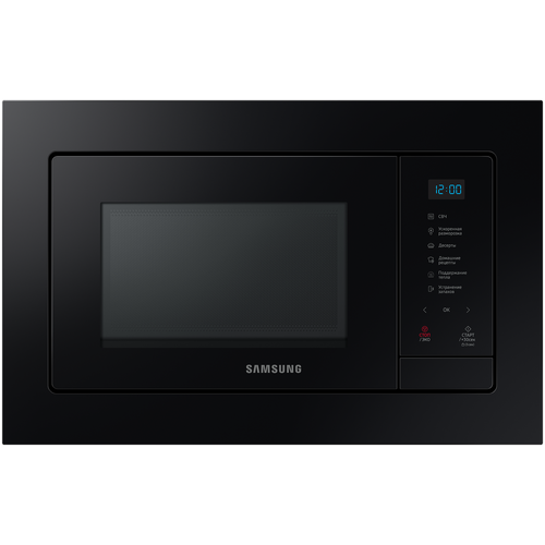Микроволновая печь встраиваемая Samsung MS23A7118A, черный