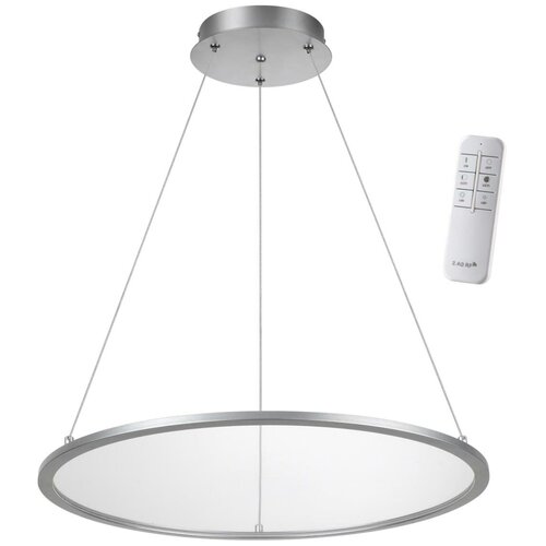 358588 OVER NT21 157 серебро Подвесной диммируемый светильник IP20 LED 3000~6000К ITER