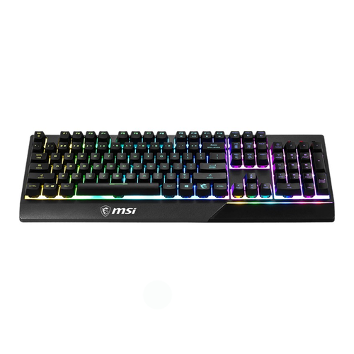 Клавиатура MSI Gaming Keyboard VIGOR GK30, Wired, Mechanical-like plunger switches. 6 zones RGB lighting with several lighting effects