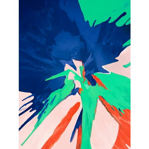Плакат, постер на холсте Abstraction/Абстракция: Краски/искусство/арт/абстракция/творчество. Размер 21 х 30 см