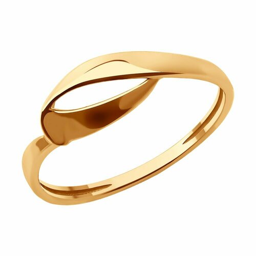 Кольцо Diamant, красное золото, 585 проба, размер 16
