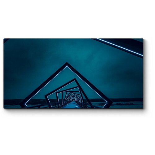 Модульная картина Бесконечный мост 100x50