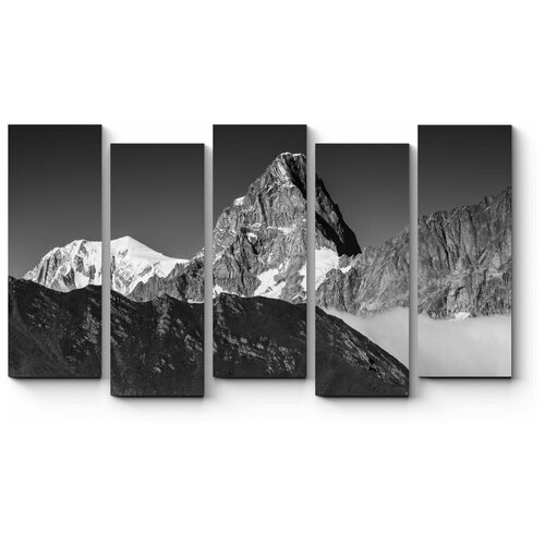 Модульная картина Величественные горы 150x87