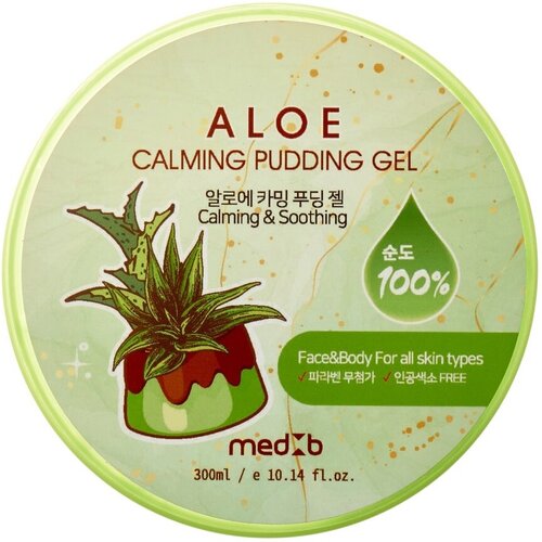 MedB Универсальный успокаивающий гель с соком алоэ корейская - MedB Aloe Calming Pudding Gel