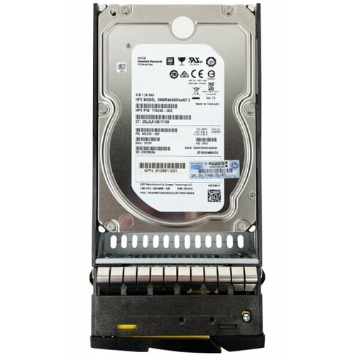 Жесткий диск HP P27027-001 4Tb 7200 SAS 3,5" HDD