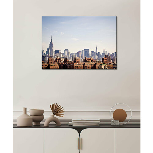 Картина/Картина на холсте для интерьера/Картина на стену/Картина для кухни/ - Нью-Йорк 7 30х40