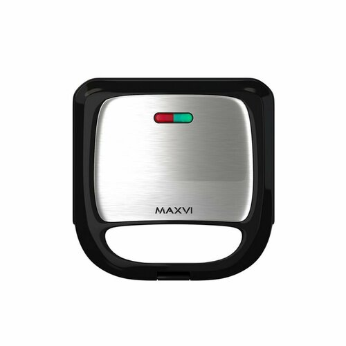 Бутербродница, сэндвичница Maxvi SM751S silver-black