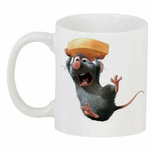 Кружка, пиала, чашка, стакан, супница мышь повар, мышка, крыса, рататуй.
