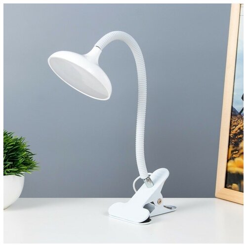 RISALUX Настольная лампа "Элси" LED 3Вт белый 10х11х39 см