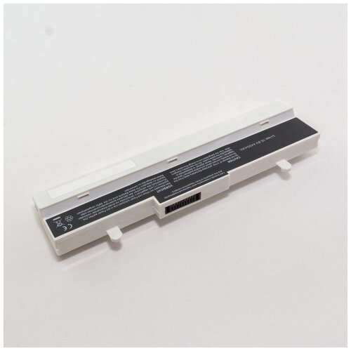 Аккумуляторная батарея (аккумулятор) для ноутбука Asus Eee PC 1005,1101, R1001, R1005, R101, R105 Series 11.1V 5200mAh белый