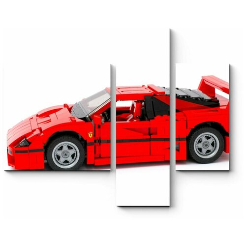Модульная картина Лего Ferrari F4090x74