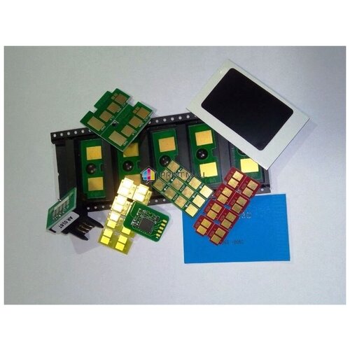 Чип UNItech(Apex) к-жа HP Color LJ M154, MFP M180 (1.1K, OEM Size) CF530A black (для любого ПО)