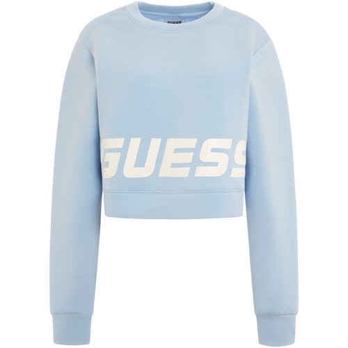 Свитшот GUESS, размер XS, голубой