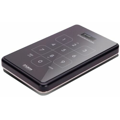 Внешний корпус для HDD SATA 2.5” Zalman ZM-SHE500 для HDD/SSD SATA 6Gb/s 2.5", USB 3.0, алюминий/пластик, черный