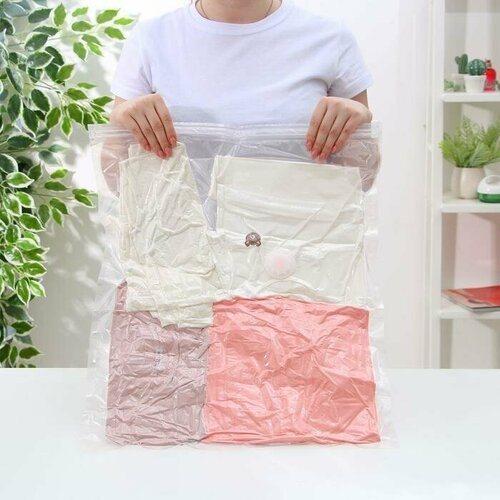 Вакуумный пакет для хранения одежды Роза , 50x60 см, ароматизированный