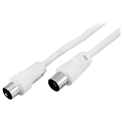 Шнур Rexant Plug TV - Jack TV 5m White 18-0005