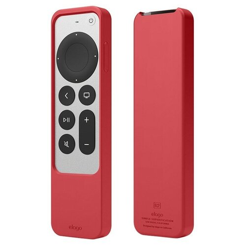 Чехол Elago R2 Slim Case для пульта Apple TV (2021), красный