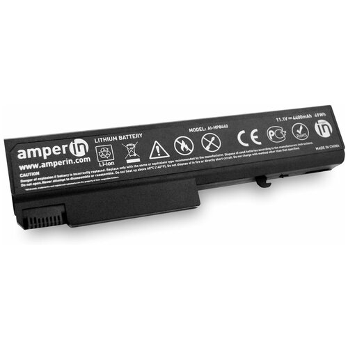 Аккумуляторная батарея Amperin для ноутбука HP 458640-241 11.1V (4400mAh)