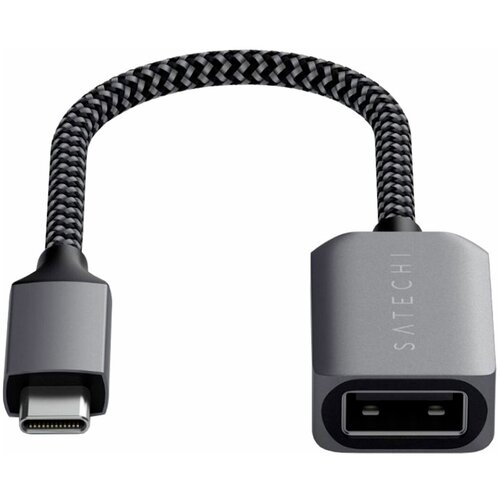 Адаптер Satechi USB-C/USB 3.0, «серый космос»