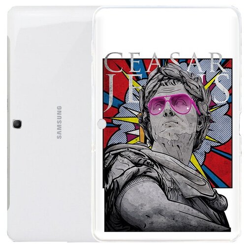Чехол задняя-панель-накладка-бампер MyPads крутая статуя свободы для Samsung Galaxy Tab 3 10.1 GT-P5200/P5210/P5220 противоударный