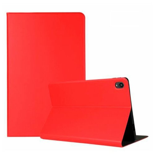 Чехол для планшета Lenovo Tab P11 / P11 Plus 11" (2021) TB-J606F/TB-J616F, кожаный, трансформируется в подставку (красный)