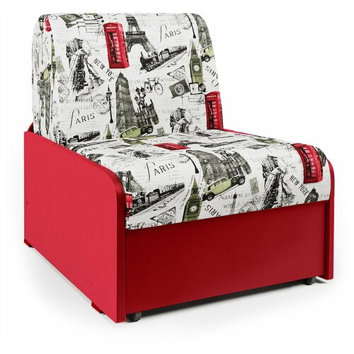 Кресло-кровать Коломбо БП Париж и красный