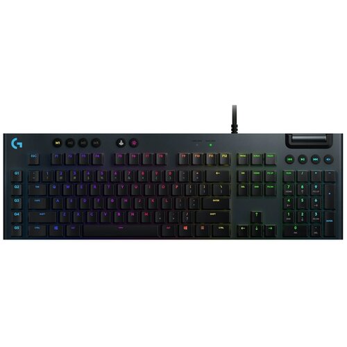 Игровая беспроводная клавиатура Logitech G815 GL Linear, черный, русская