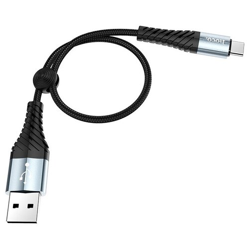 Кабель USB 2.0 A (m) - USB Type-C (m) 0.25м Hoco X38 Cool - Черный
