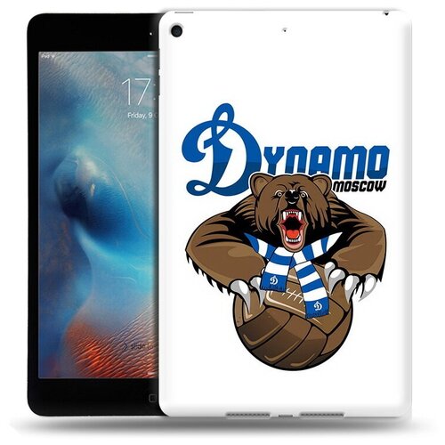 Чехол задняя-панель-накладка-бампер MyPads ФК Динамо медведь для iPad mini 1/iPad mini 2/iPad mini 3-A1432/A1454/A1455/A1489/A1490/A1491/A1599/A1601 противоударный