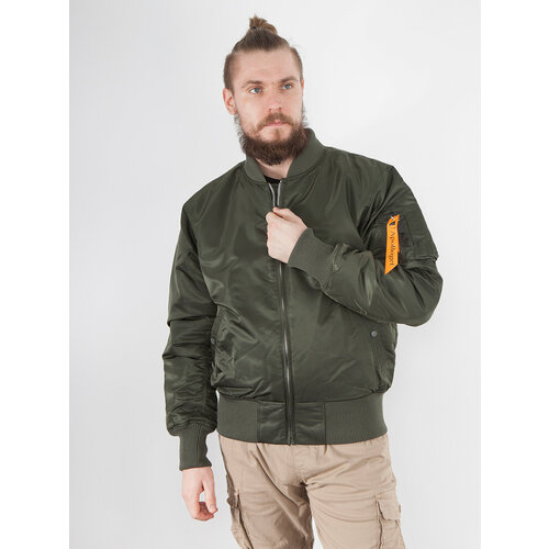 Бомбер Apolloget, размер 4XL, зеленый