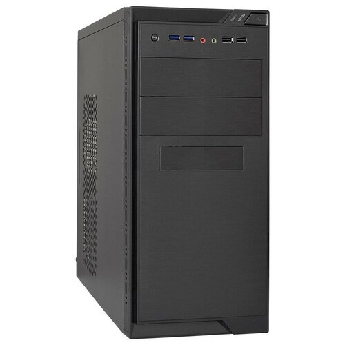 EXEGATE Корпуса EX283234RUS Корпус Minitower MA-372UX Black, mATX <без БП> 2 USB+2 USB3.0, Audio