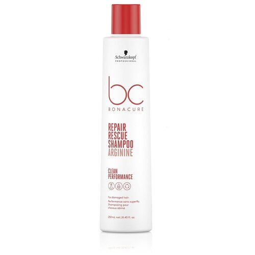 Schwarzkopf Professional Bonacure Шампунь Спасительное Восстановление Repair Rescue Shampoo, 250 мл