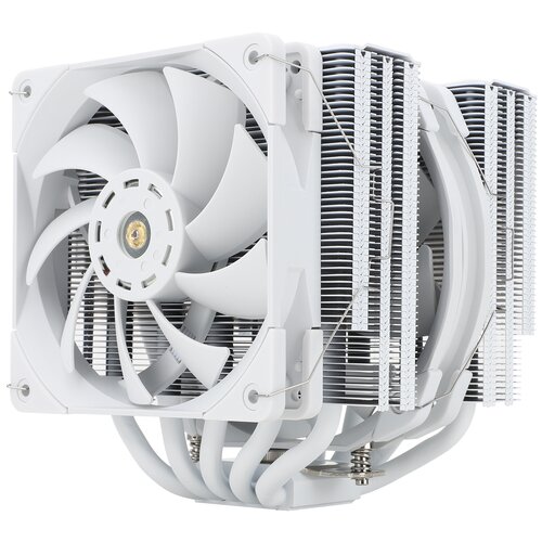 Кулер для процессора Thermalright Frost Commander 140, серебристый/белый