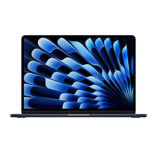 13.6" Ноутбук Apple MacBook Air 13 2024 2560x1664, Apple M3, RAM 8 ГБ, SSD 256 ГБ, Apple graphics 8-core, macOS, MRXV3ZS/A, midnight, английская раскладка