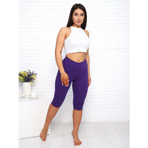 Брюки RELAX TEXTILE, размер 52, фиолетовый