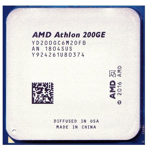 Процессор AMD Athlon 200GE AM4,  2 x 3200 МГц, OEM