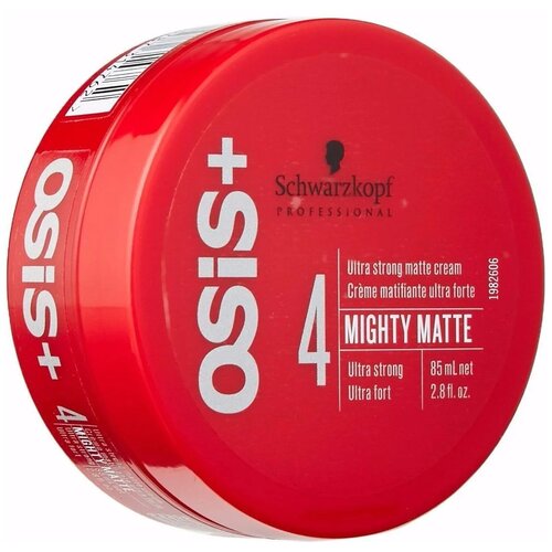 Schwarzkopf Professional Ультрасильный матирующий крем Mighty Matte, экстрасильная фиксация, 85 мл, 85 г