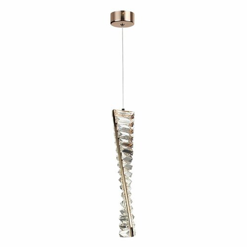 Светильник подвесной Lumion Roselle 5674/10L, LED, 10Вт, кол-во ламп:1шт, Золото