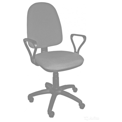 Кресло офисное Nowy Styl, престиж RU (GTP, крестовина металл, V-4) к/з, черн.