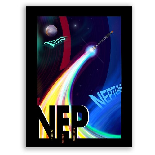 Постер на бумаге / Space: NEP / Космос