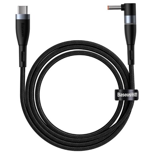 Кабель Baseus Zinc Magnetic Series Lenovo Laptop Charging Cable Type-C to DC Round Port (4.0x1.7mm) 100W 2m Black (CATXC-T01)