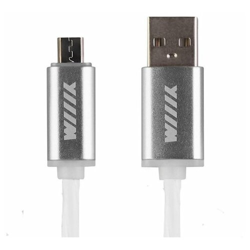 Аксессуар WIIIX USB - MicroUSB 1m White CB720-UMU-2A-10W