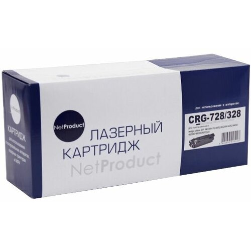 Картридж NetProduct (N-№728/328) для Canon MF-4410/4430/4450/4570/4580, 2,1K