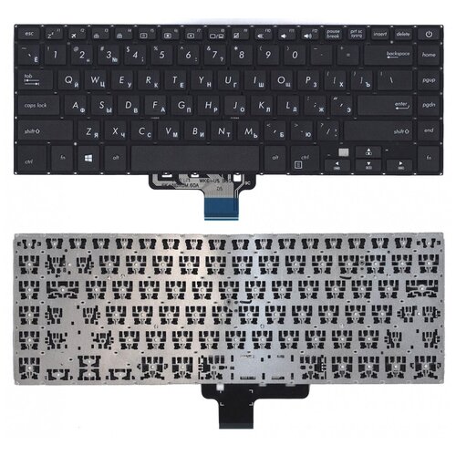 Клавиатура для ноутбука Asus VivoBook Pro M580GD черная с подсветкой