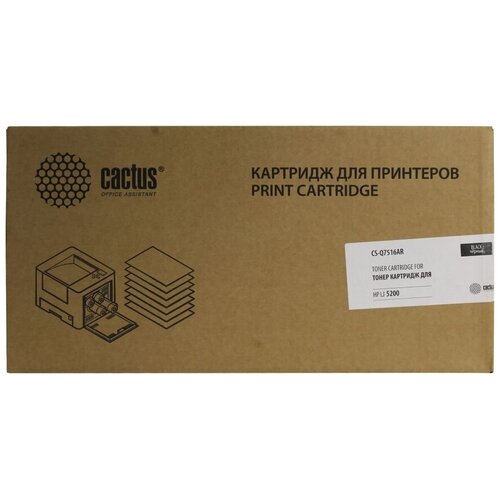 Картридж Cactus CS- Q7516AR, совместимый